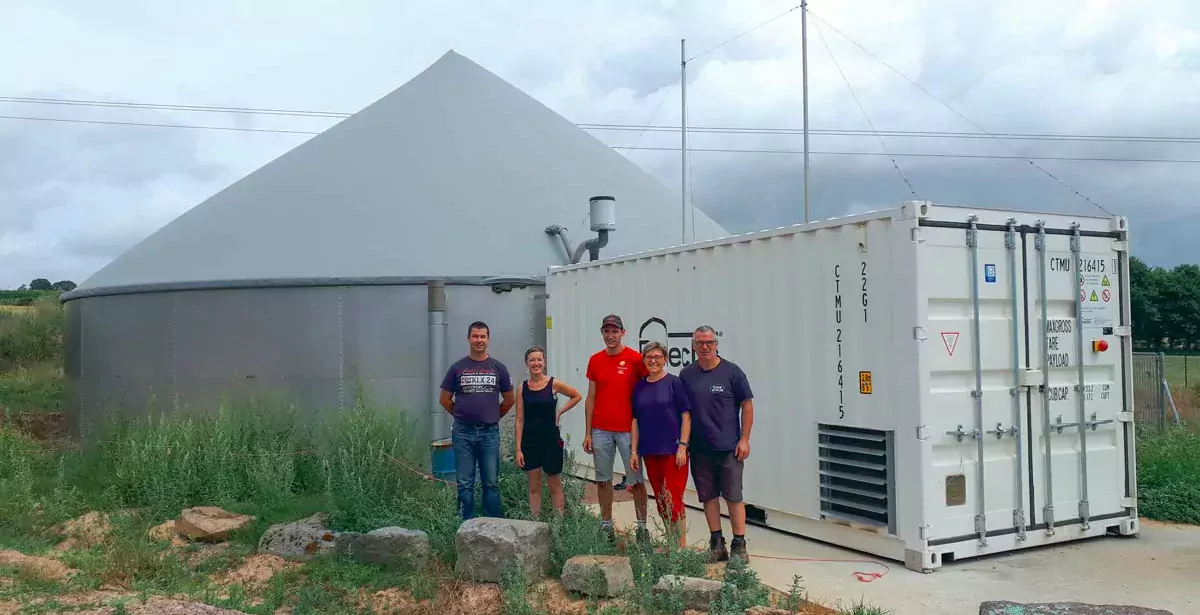La micro-méthanisation au service de l’élevage laitier | Journal Paysan Breton